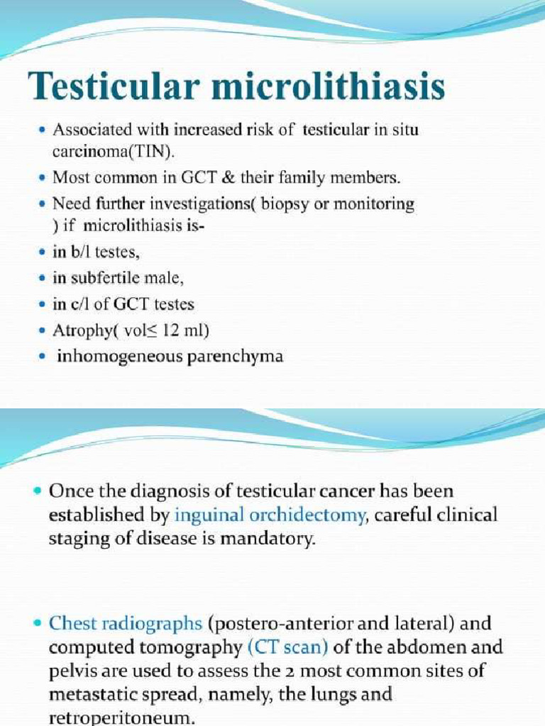 Tumor Markers For Testicular Neoplasms 14 | PDF