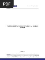 Protocolo de Monitoramento Da Glicemia Capilar | PDF | Diabetes ...
