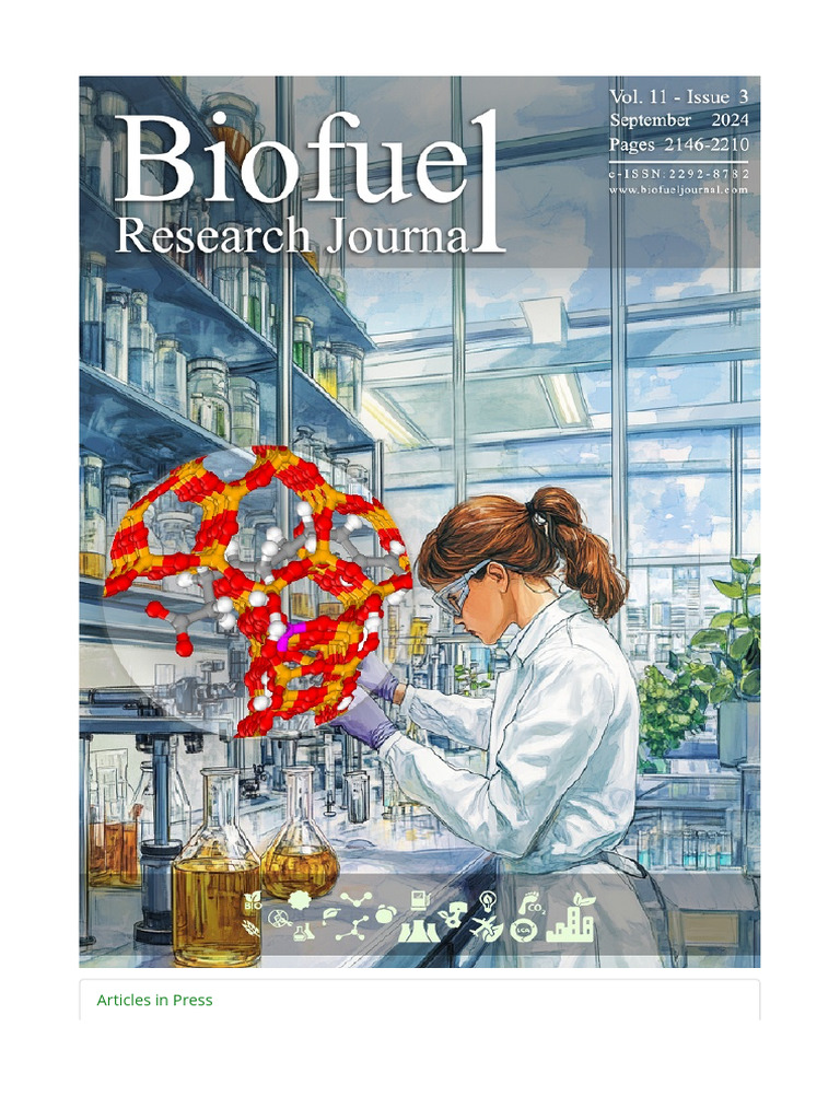 Biofuel Research Journal | PDF | Biofuel | Climate Change Mitigation
