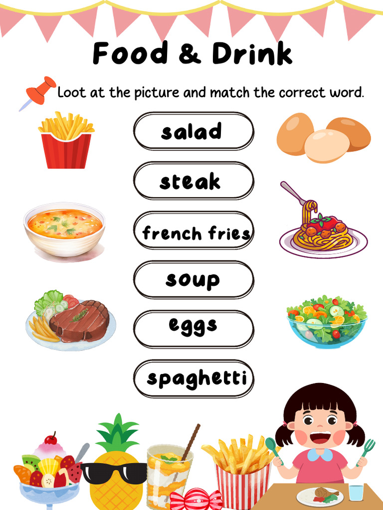 Unit 3 - Lesson 1 Food | PDF