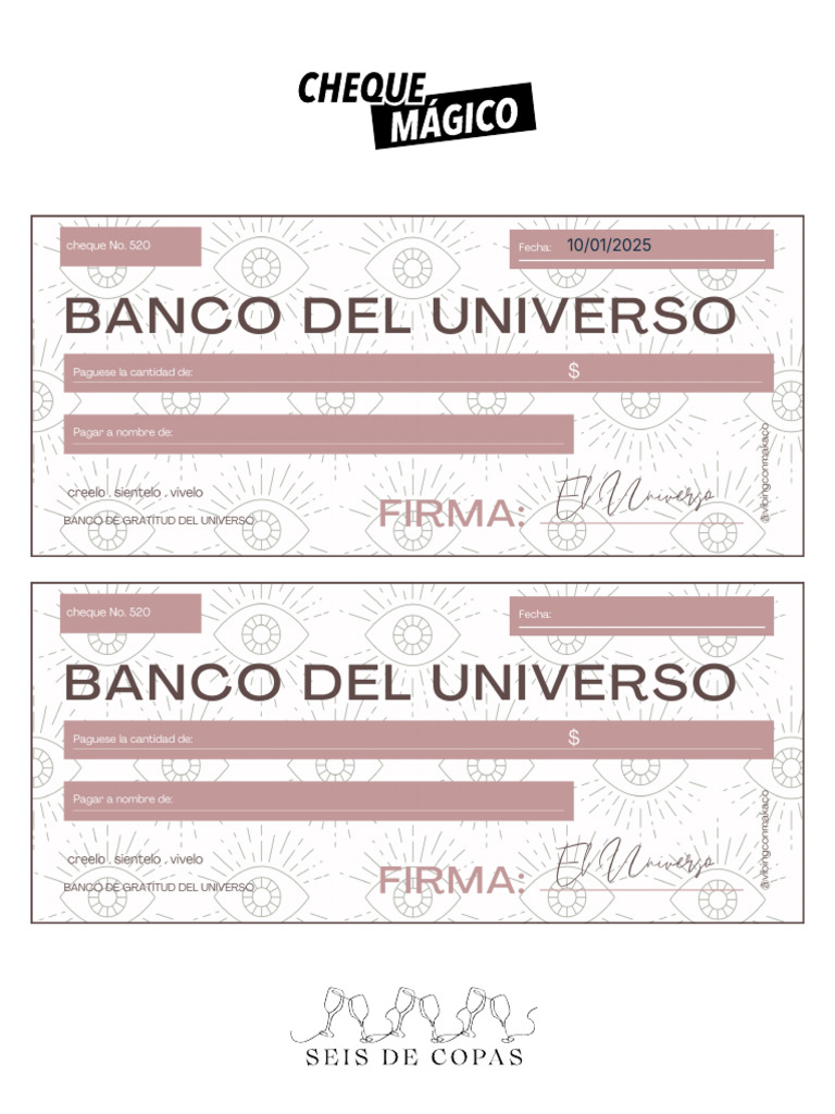 Cheque Magico Vision Board | PDF