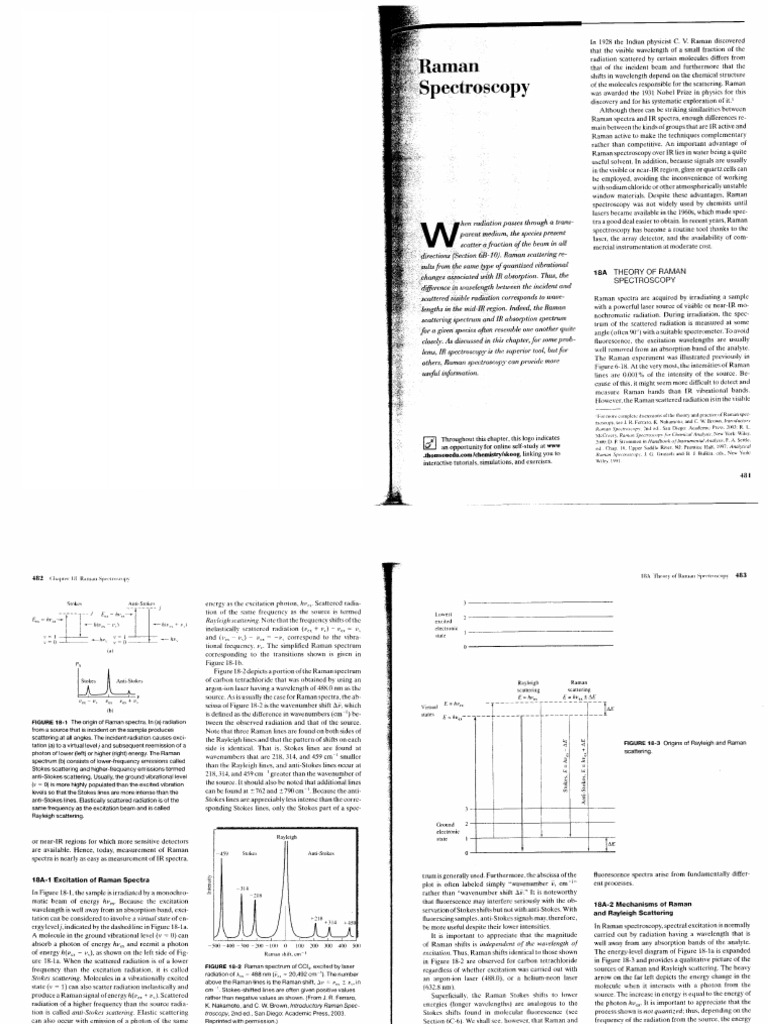 Raman vs. Rayleigh Scattering Explained | PDF | Raman Spectroscopy ...