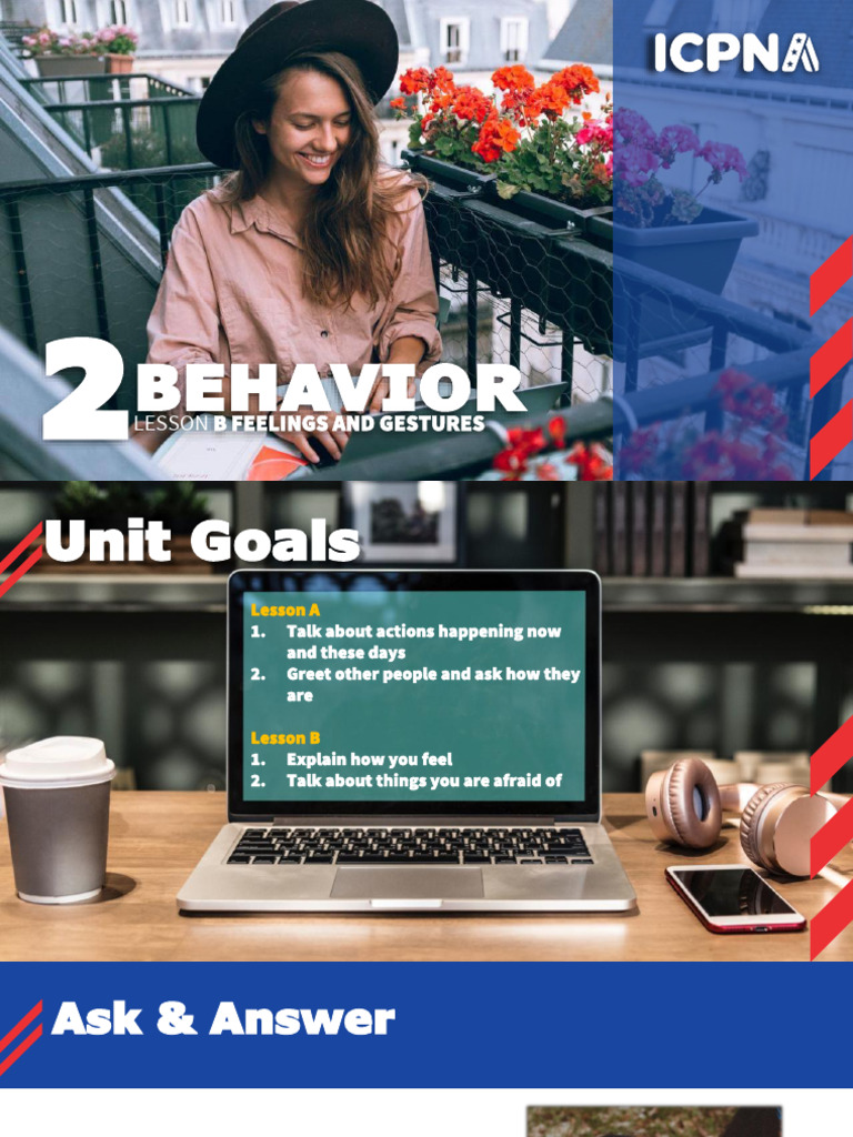 B05 - Unit 02 Behavior - Lesson B - For Students | PDF | Subject ...
