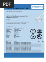 Fibre Color Code Chart Overview | PDF | Brown | Blue