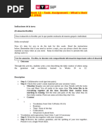 ? (AC-S13) Week 13 - Task Assignment - How I Spend My Time (TA3) (INGLES 1) | PDF | Refresco ...