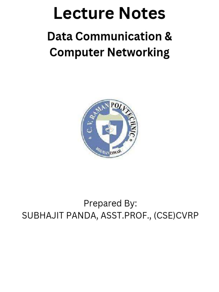 DCCN 4th Sem | PDF | Osi Model | Internet Protocols