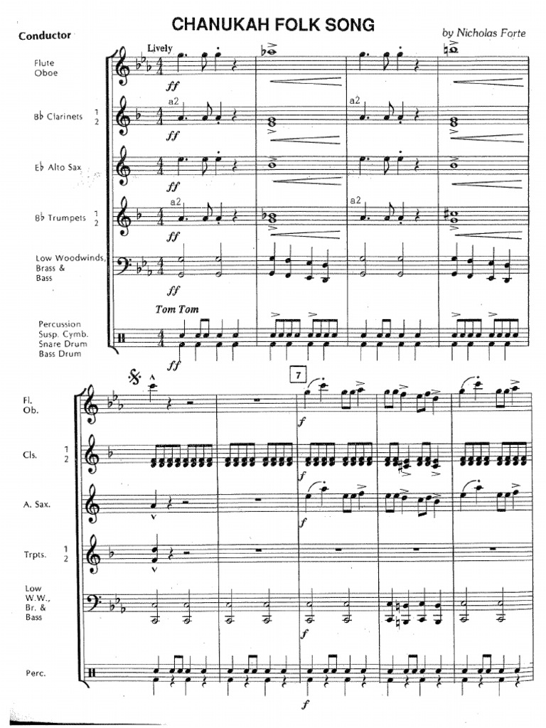 Chanukah Folk Song Compress | PDF