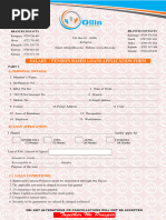 Loan Application Form New | PDF | Loans | Credit