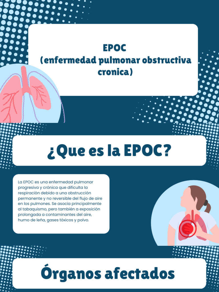 Guía Completa sobre EPOC: Causas y Tratamiento | PDF | Enfermedad ...