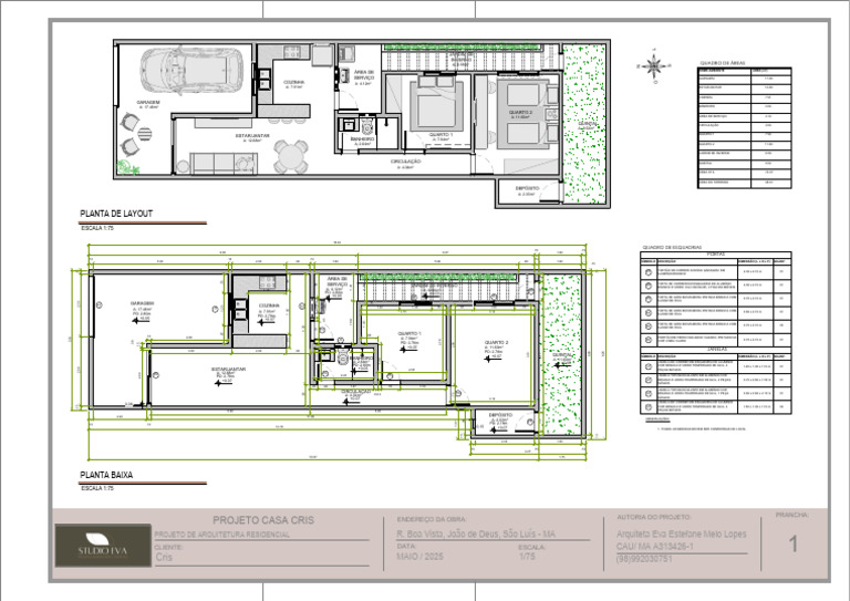 Planta Layout e Baixa | PDF