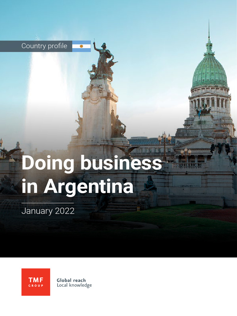 TMF Group Country Profile Argentina 0122 | PDF | Income Tax | Corporate Tax