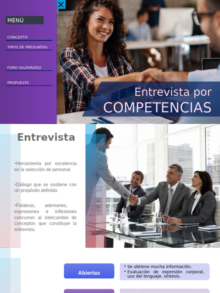 Entrevista Por Competencias | PDF | Comportamiento | Comunicación