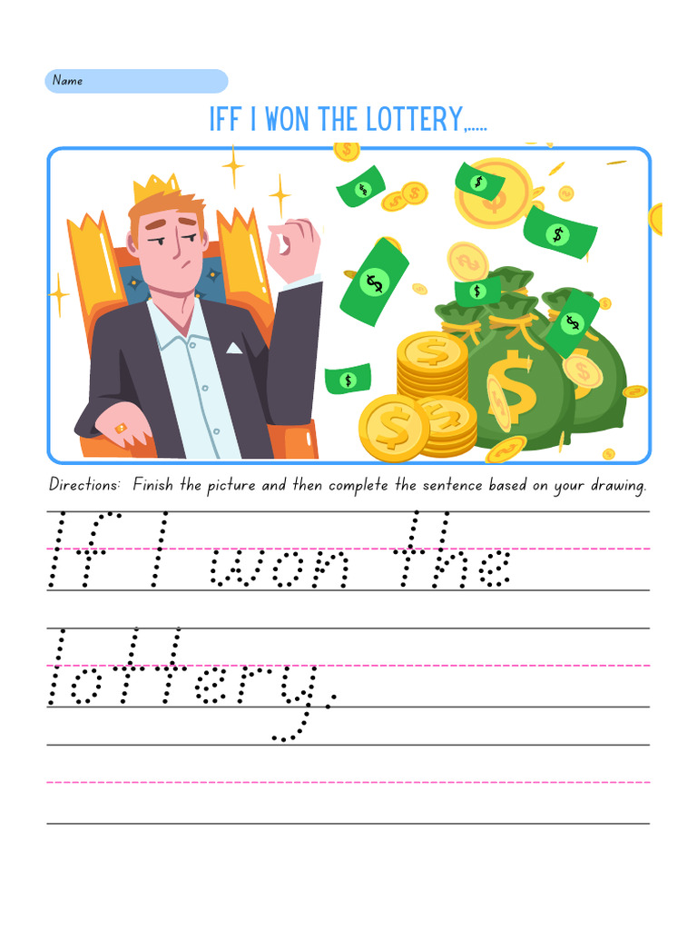 Writing If I Won The Lottery | PDF