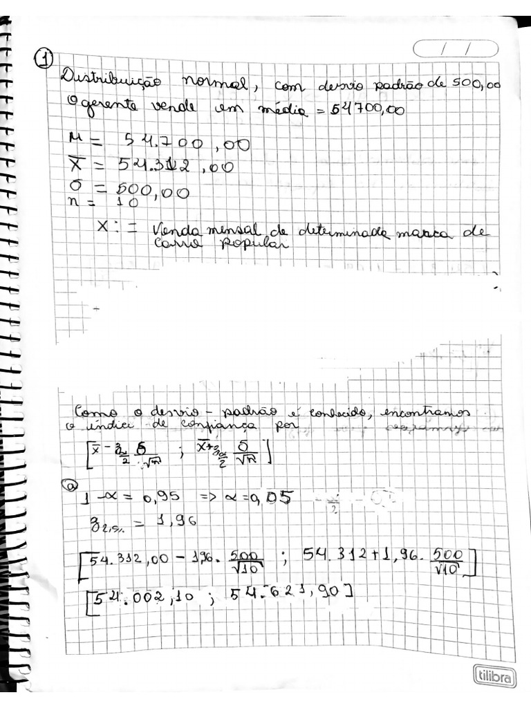 Estatística 1 | PDF