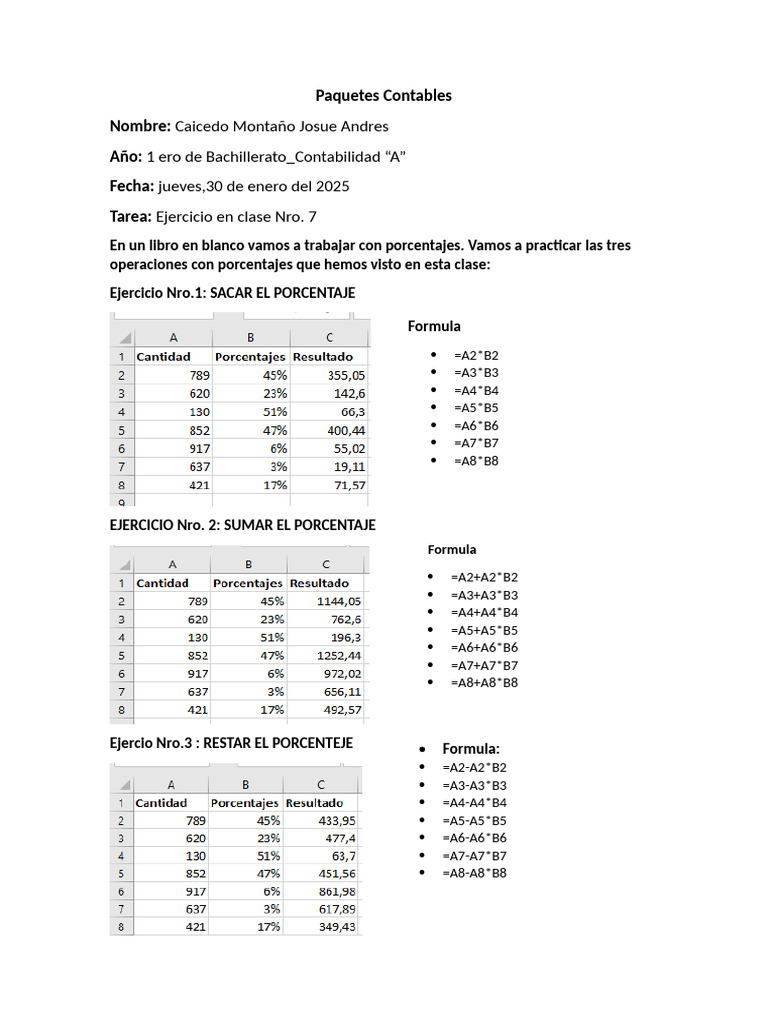 Ejercico Nro. 7 | PDF