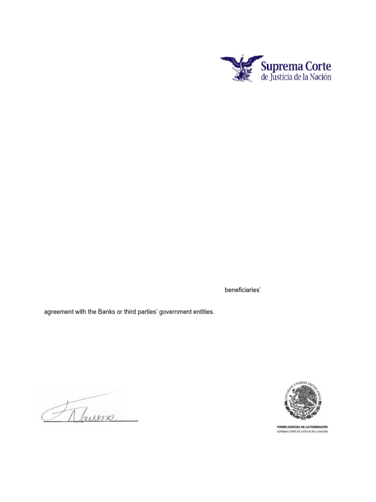 Authorization of A Judicial Court Order Mr. Trong | PDF | Banks ...