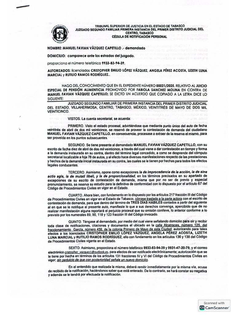 Not 21-2025 Manuel Favian Vc | PDF