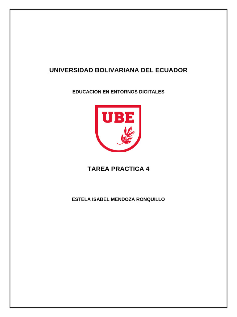 Tarea Practica 4 Eed | PDF