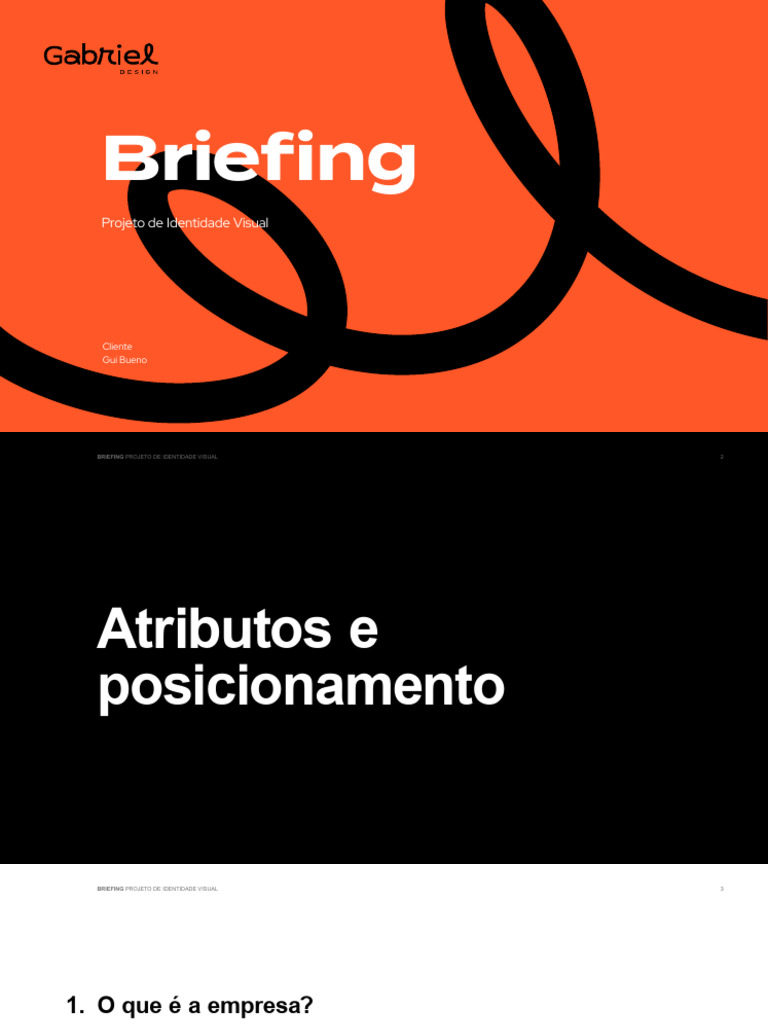 Briefing para Identidade Visual de Marca | PDF