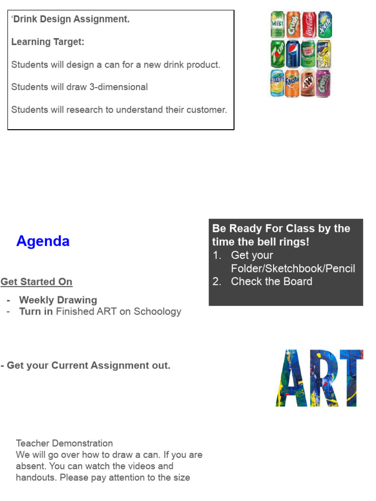 6th Grade Drink Design | PDF