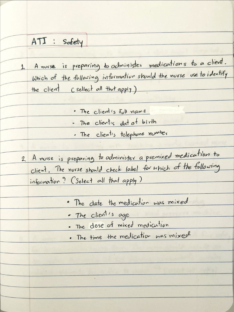 ATI_Safety and Infection Isolation | PDF