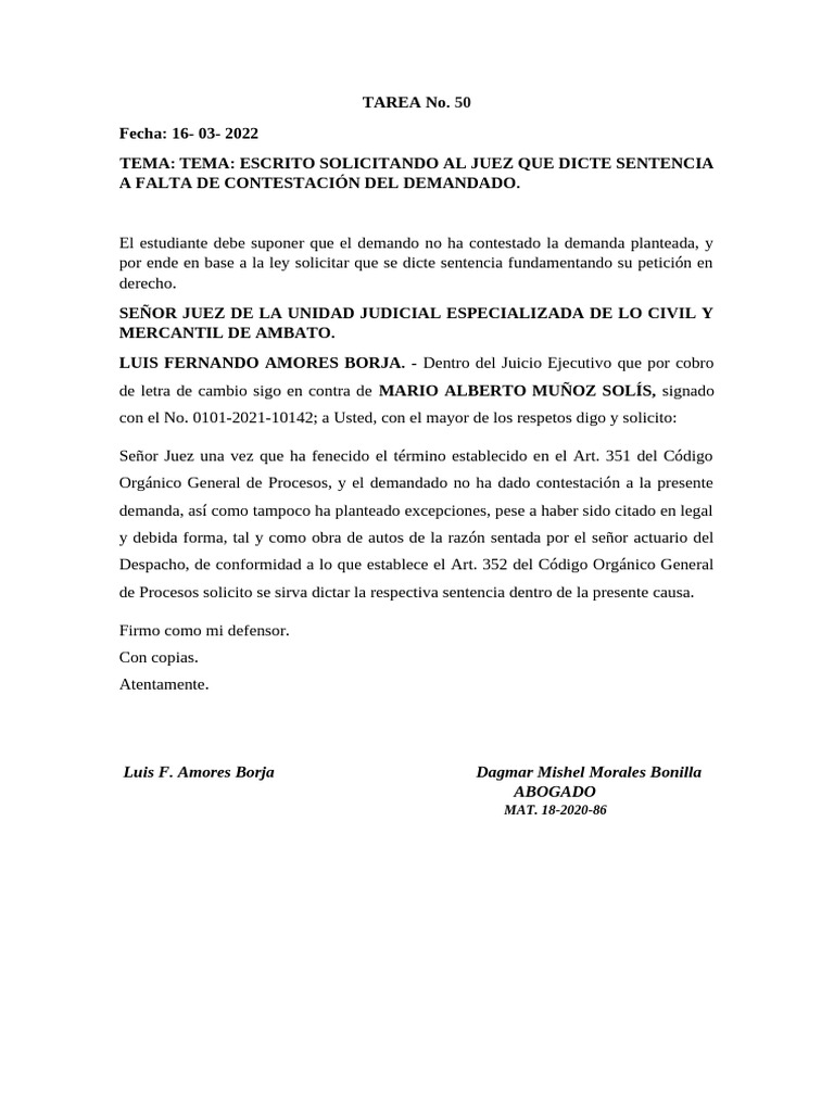 Tarea N°50 - Morales Bonilla Dagmar Mishel | PDF