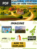 AP Human Geography: Von Thunen Model | PDF | Agriculture | Farms