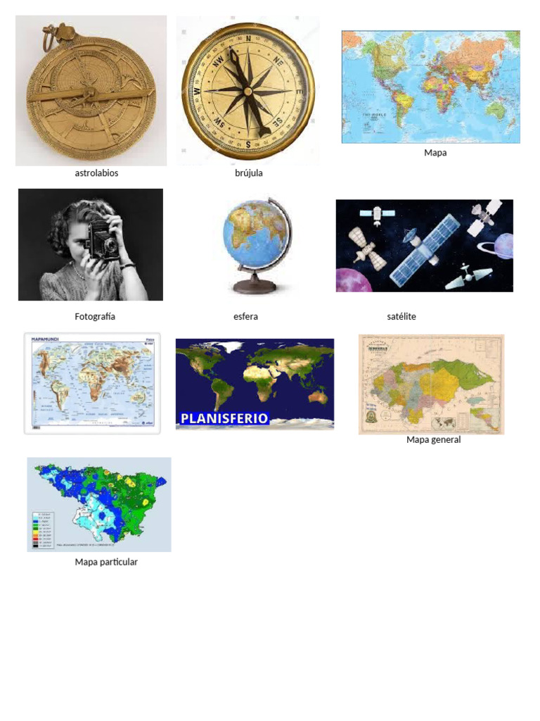 Mapa Astrolabios Brujula | PDF