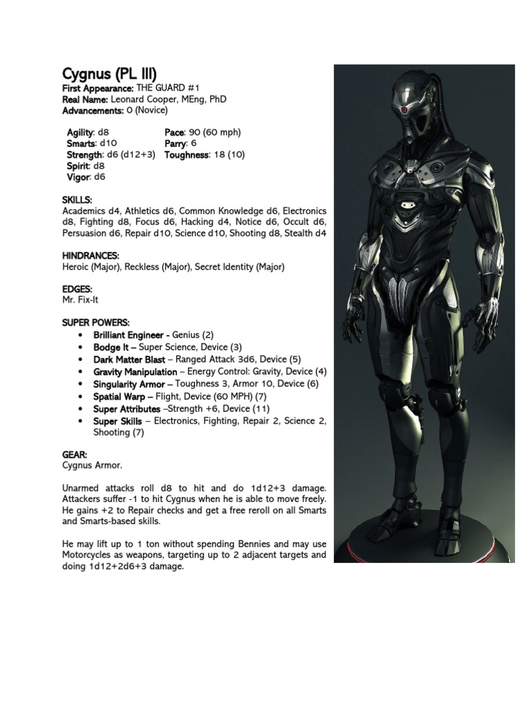 Savage Supers Cygnus | PDF