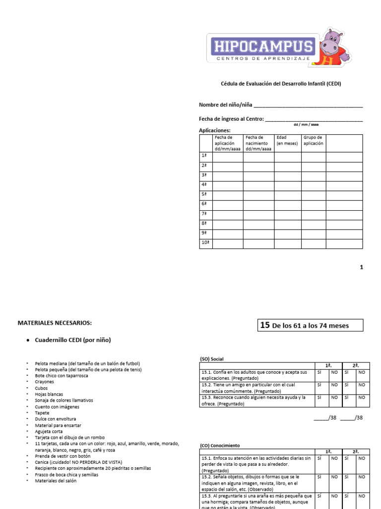 Formato de Aplicación CEDI para Imprimir | PDF