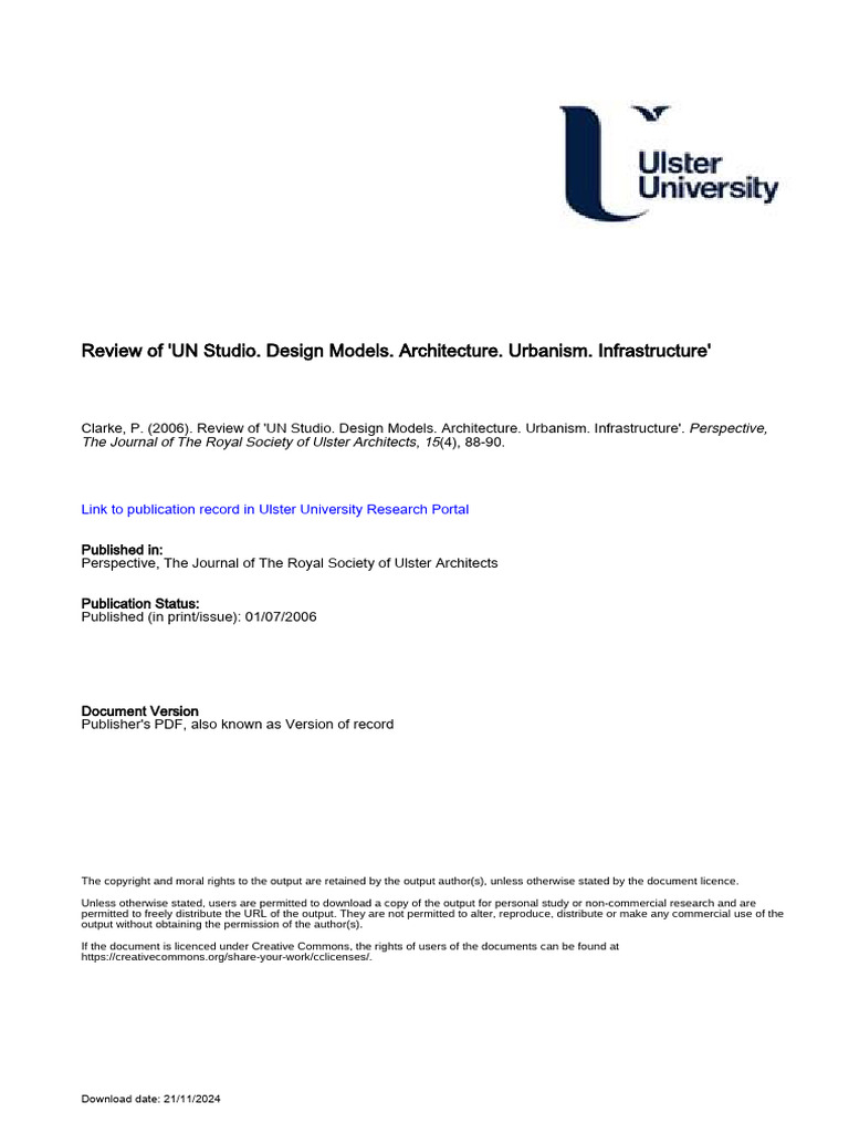 Un Studio. Design Models. | PDF