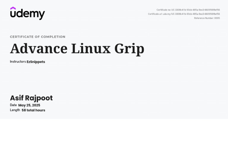 Udemy-certificate | PDF