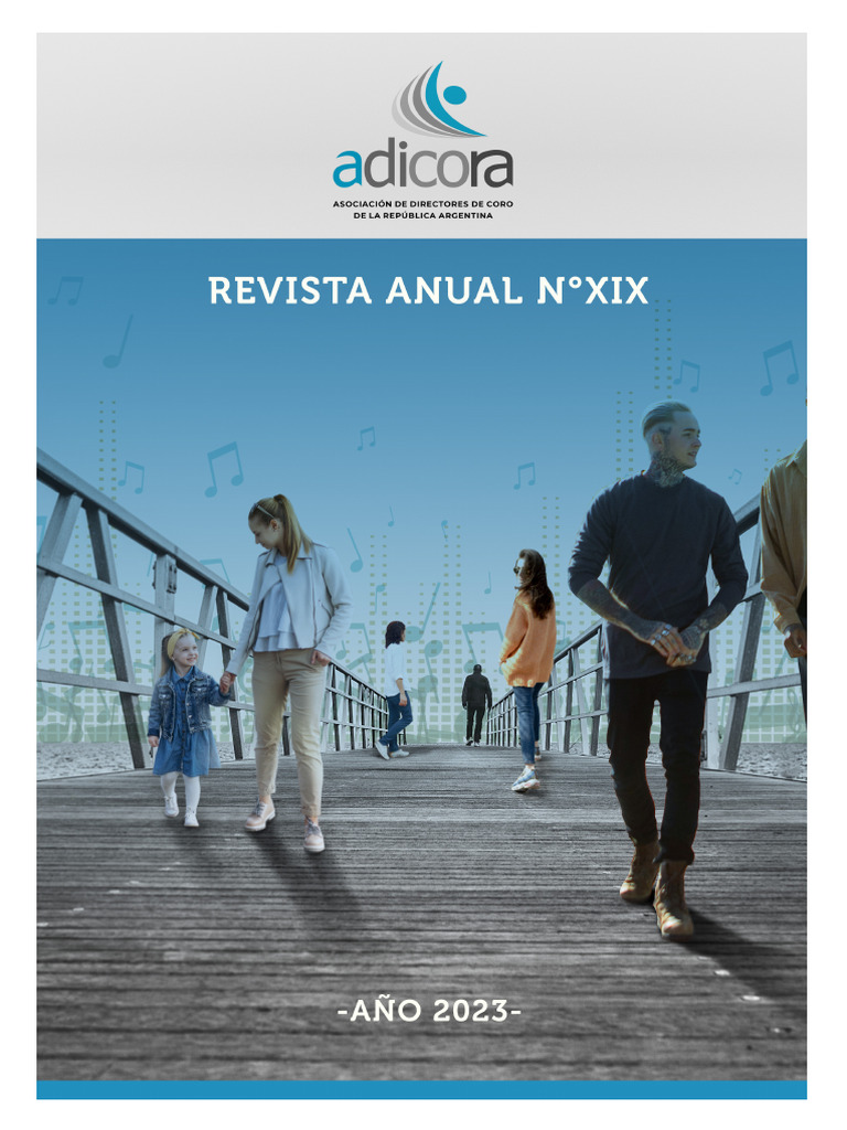 Anuario 2023 de ADICORA: Celebrando la Música Coral | PDF | Coro | Canto
