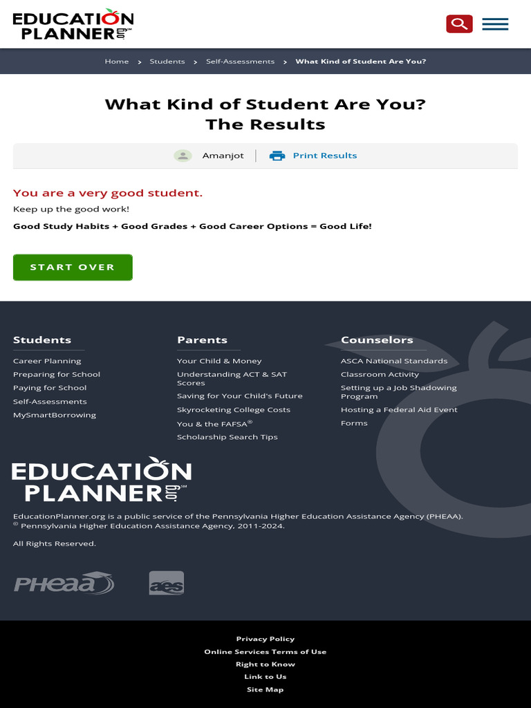 Student Success and Career Planning | PDF