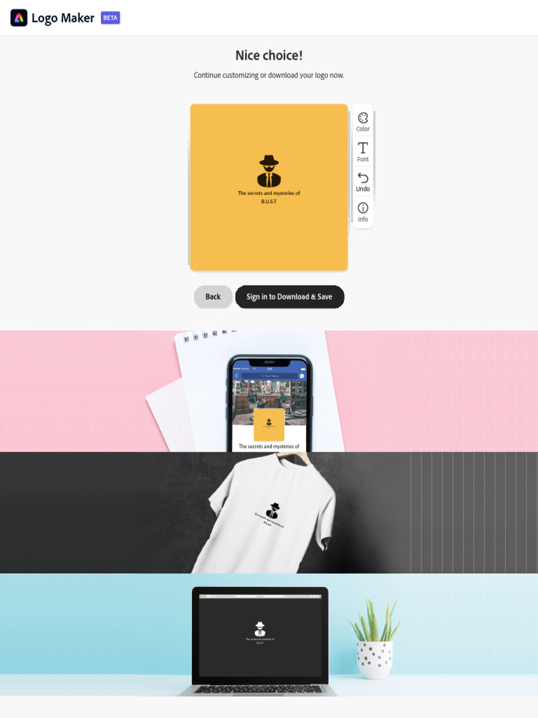 Creative Cloud Express - Logo Maker | PDF