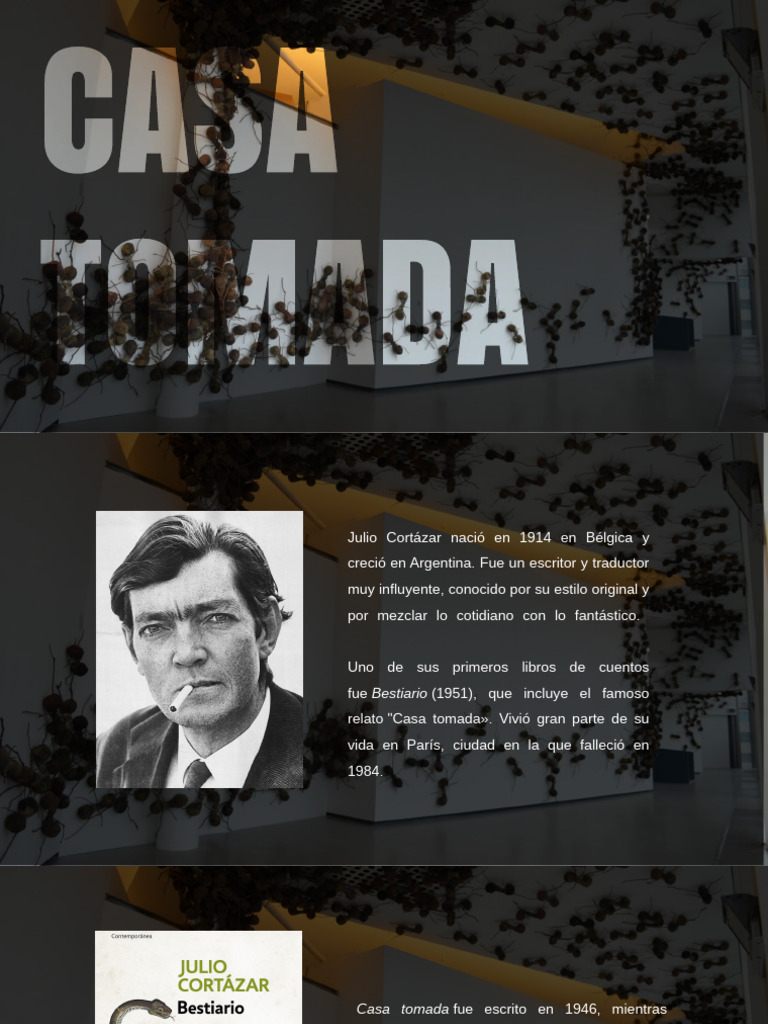 Julio Cortázar y "Casa tomada" en contexto | PDF