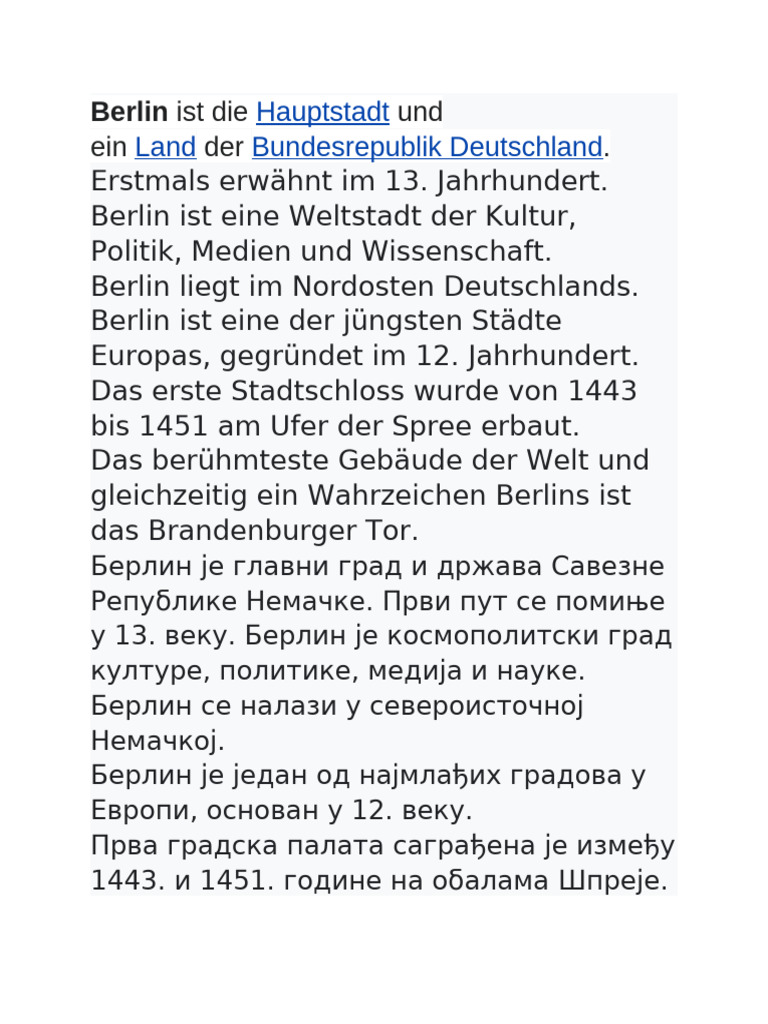 Berlin | PDF