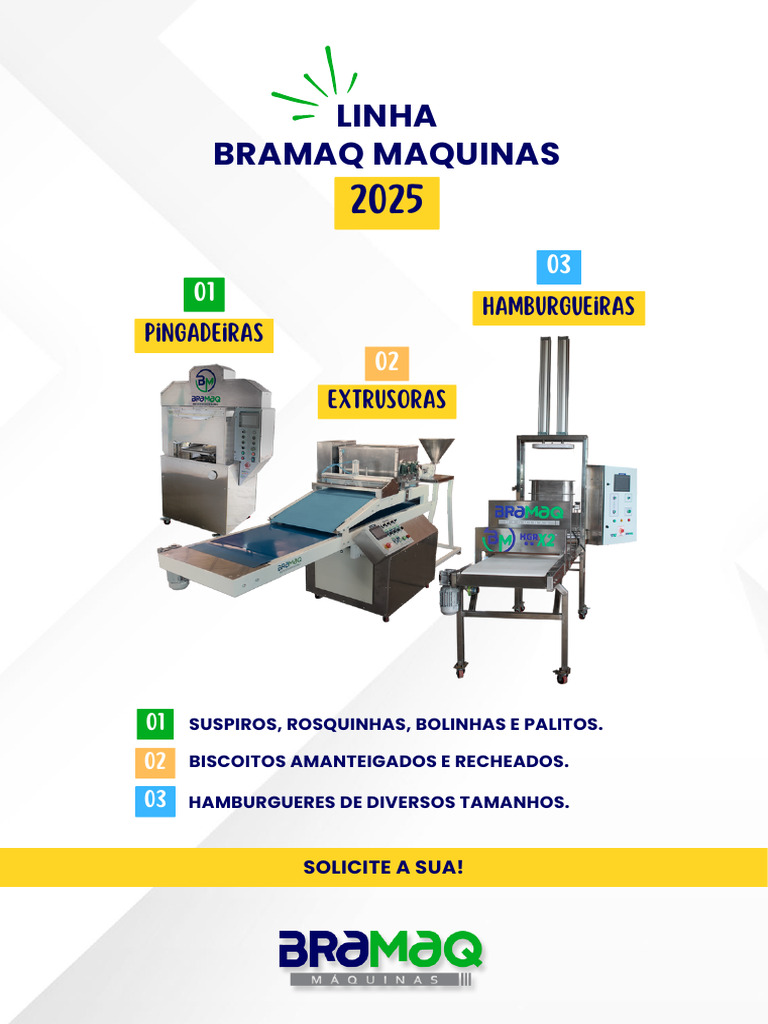 Linhas de Máquinas Bramaq | PDF