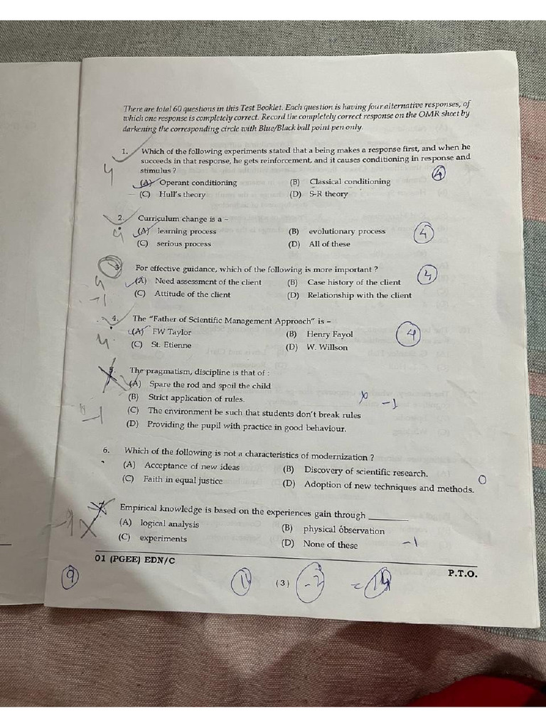 Education CPGEE 2023 | PDF