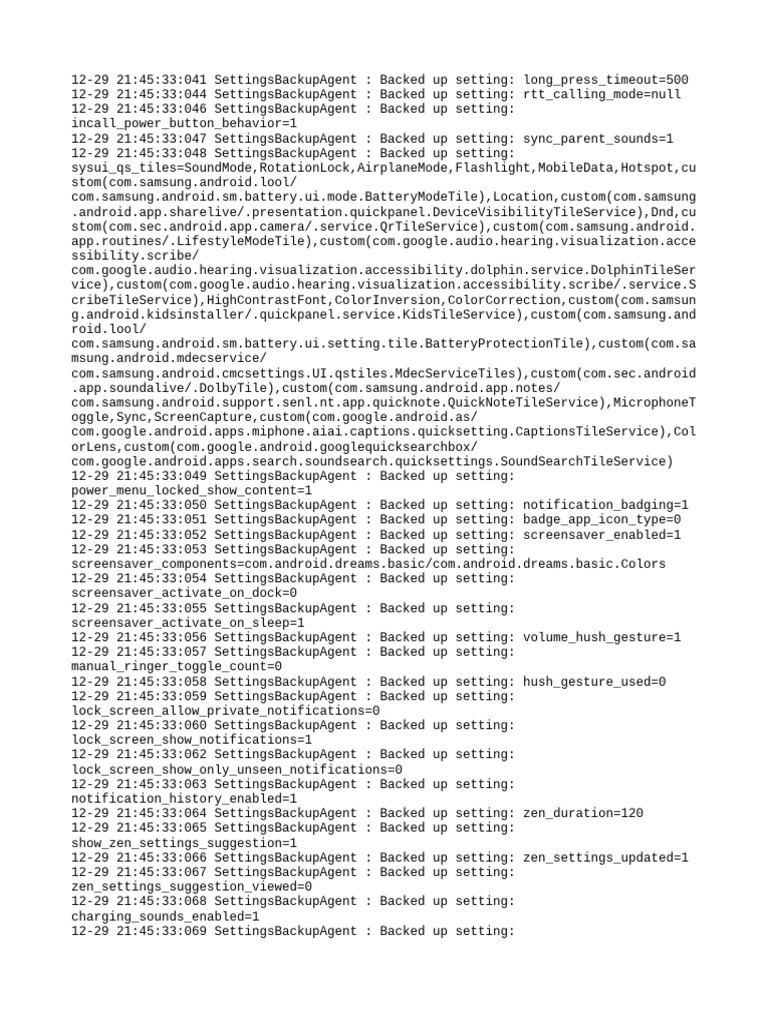 Settings Provider | PDF | System Software | Microsoft Windows