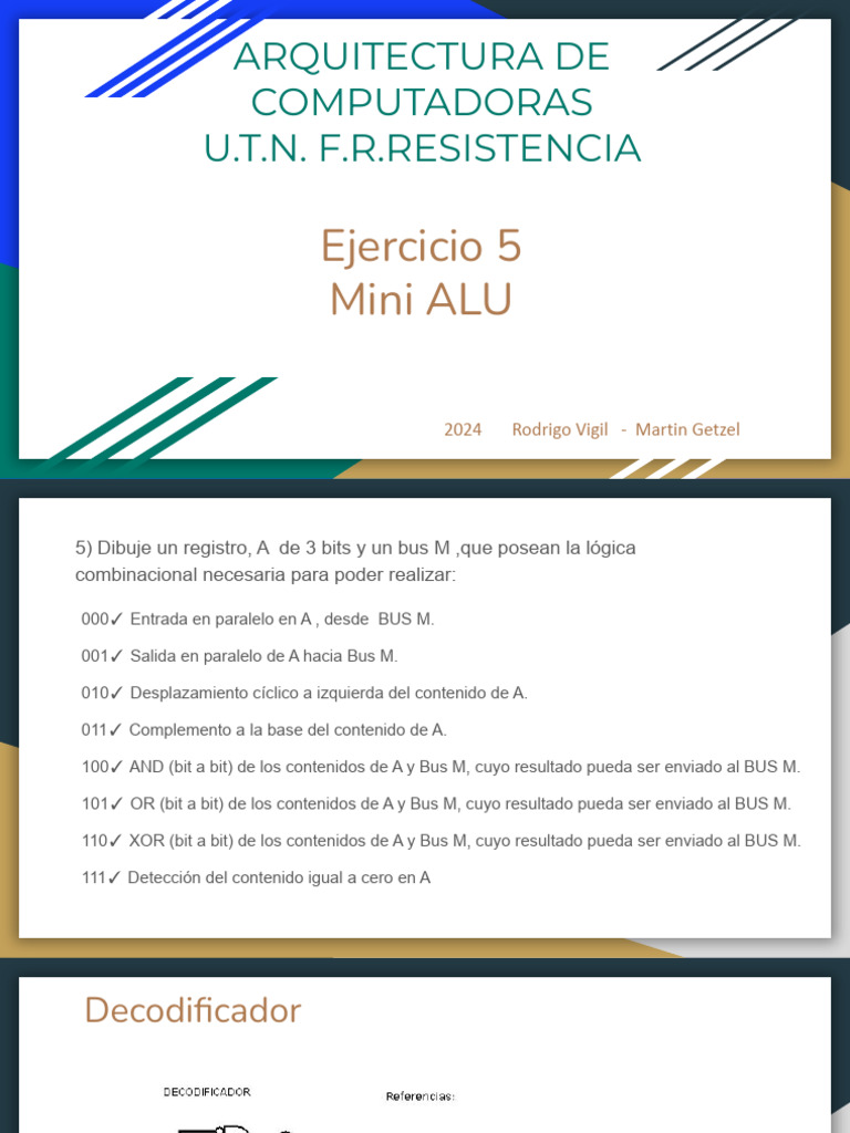 ALU Ejercicio5 Mini ALU | PDF
