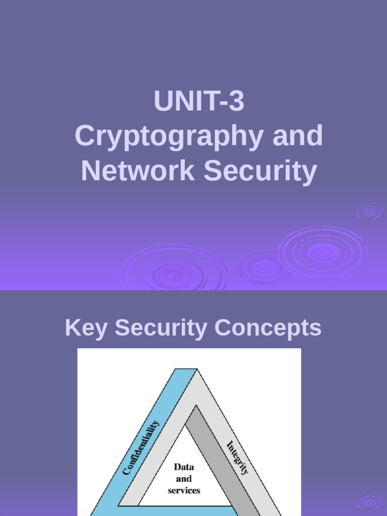 Cryptography and Network Security | PDF | Cryptography | Public Key ...