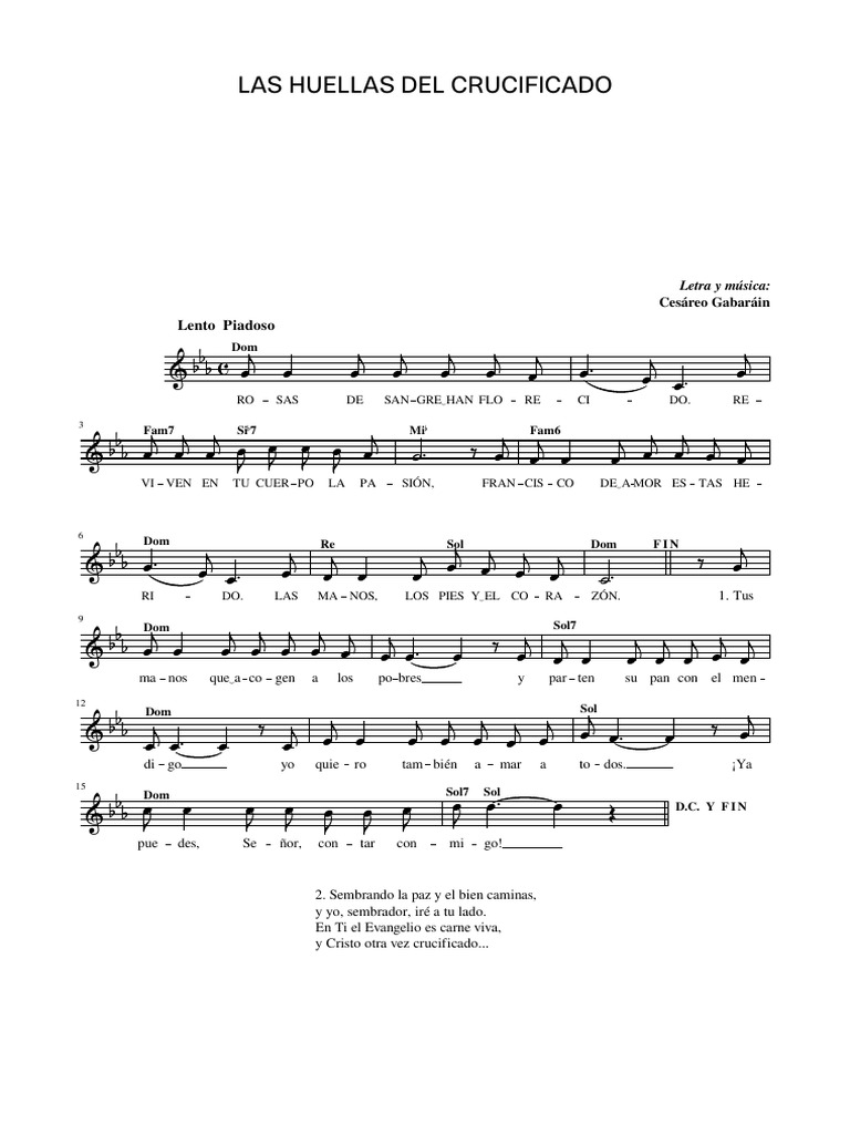 Las Huellas Del Crucificado | PDF