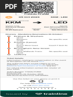 Trainline Expense Receipt - April 2023 | PDF