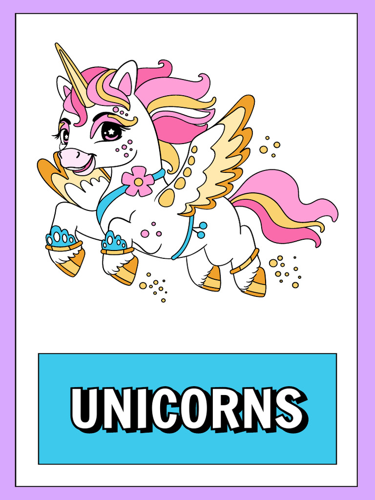 Unicorns Colorir | PDF
