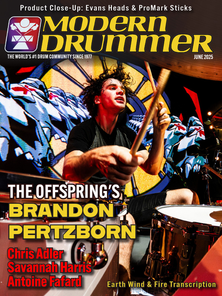 Modern Drummer June 2025 | PDF