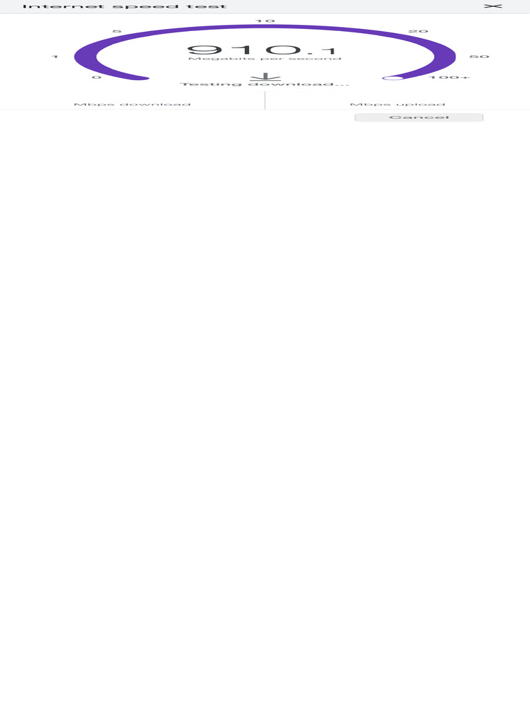Google Internet Speed Test Guide | PDF | Internet | Wide Area Network