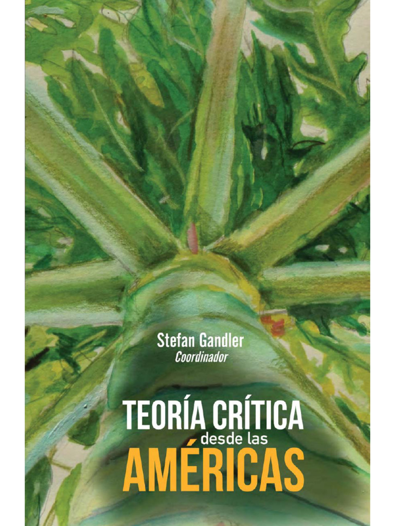 Teoría Crítica desde las Américas | PDF | La teoría crítica | Educación ...