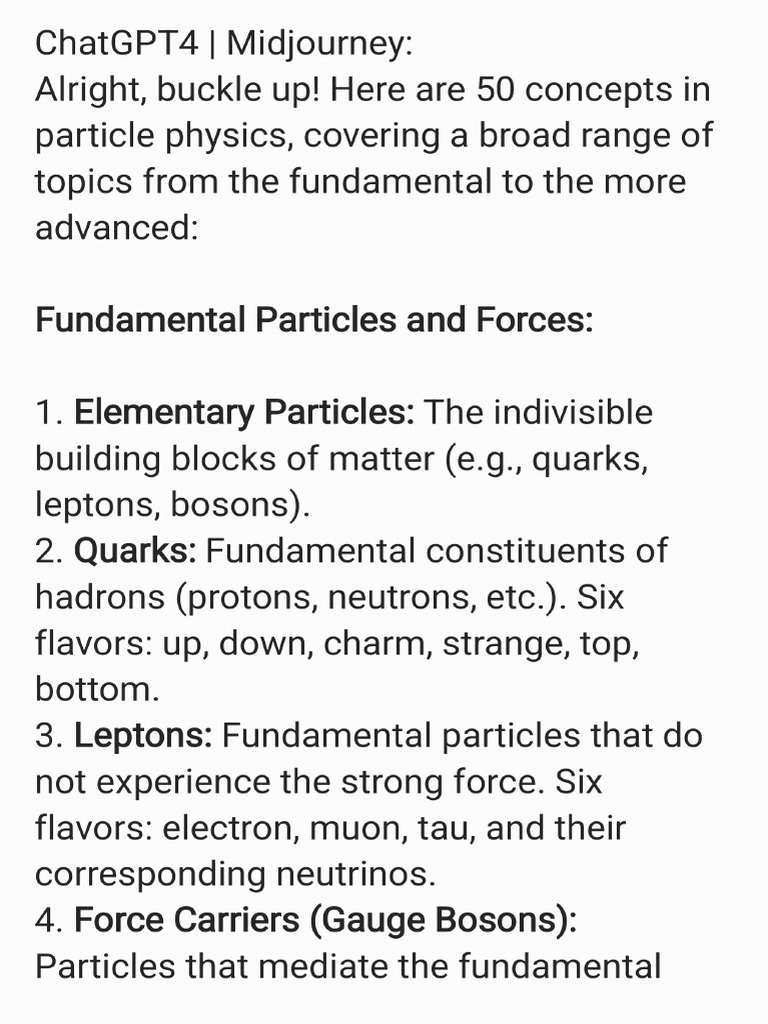 Particle Physics | PDF