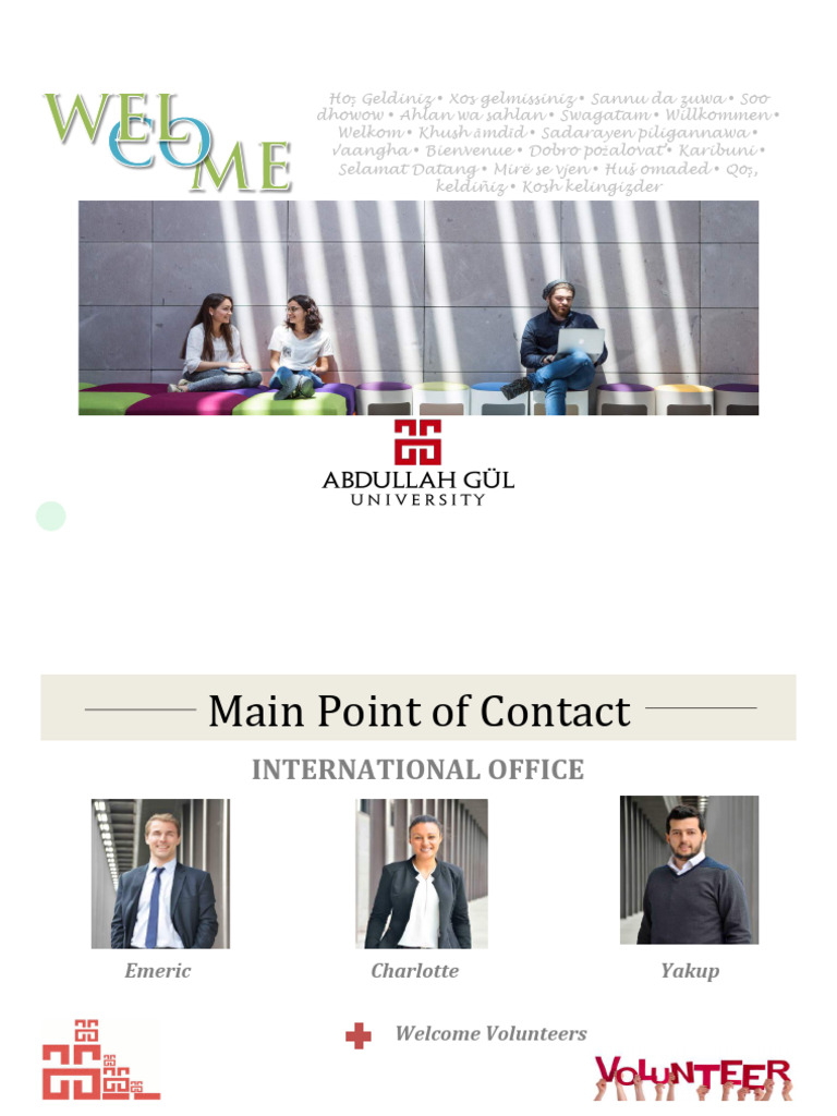AGU Orientation Presentation International Student - 240909 - 223733 | PDF